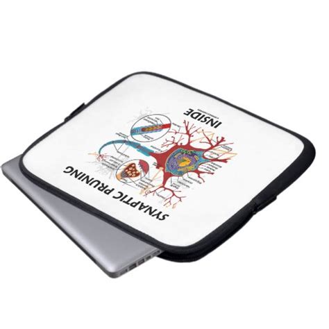 Synaptic Pruning Inside Neuron Synapse Neurology Laptop Sleeve Zazzle