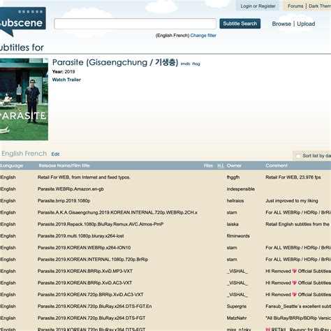 Subscene Alternatives And Similar Websites And Apps