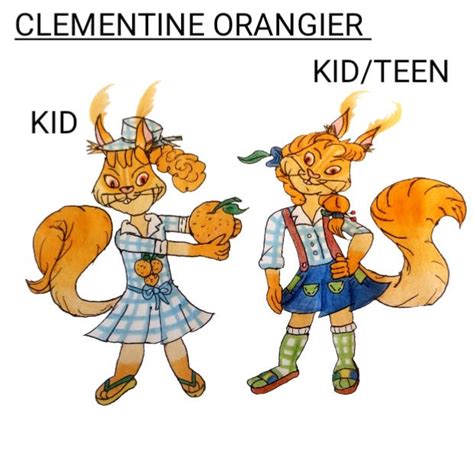 My Oc Clementines Storie Lore Age Evolution By Flipakrouakfrogyshow