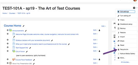 Recover A Deleted Activity Or Resource Up Moodle Guides