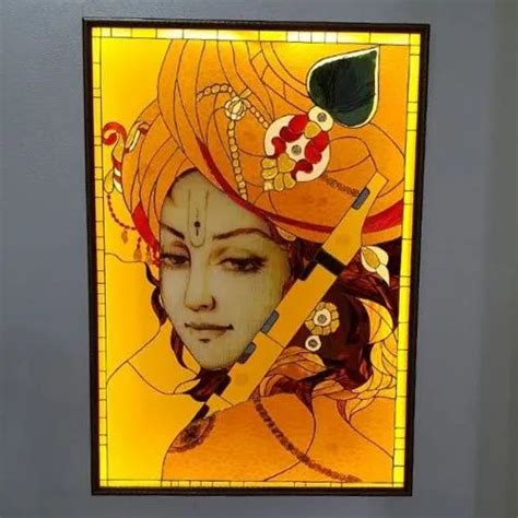 Rectangular Stained Glass For Windowdoorwall Thickness 10 12mm At ₹ 1200square Feet In New