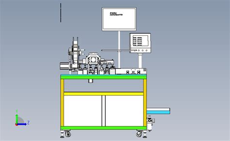 B4 全自动连接器测试包装机 X T Parasolid 模型图纸下载 懒石网