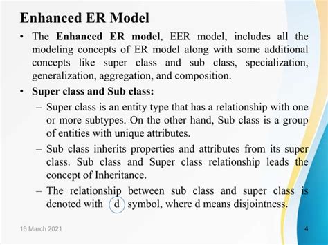 Chapter 4 Enhanced Er Model Pptx