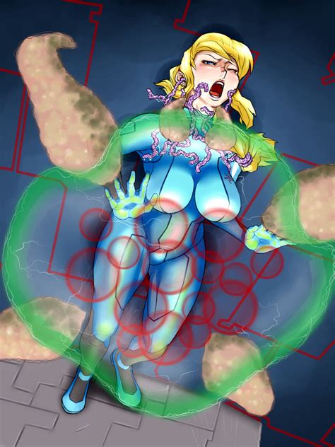 Rule 34 Bodysuit Breasts Ear Penetration Female Highres Huge Breasts Human Large Breasts Long