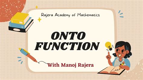 Onto Function Surjective Function Real Analysis Concept Cuet Set Iit Jam Net Rpsc