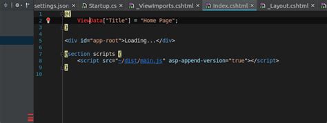 Cannot Resolve Symbol Viewdata In Aspnetcore Project Rider Support Jetbrains