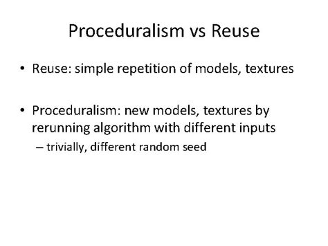 Procedural Texture Synthesis Patterns From Algorithms Procedural Synthesis