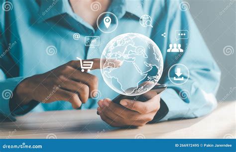 Global Communication Network Concept Stock Image Image Of