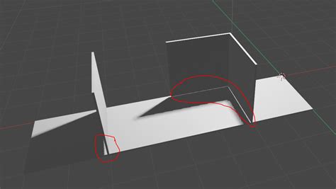 Basic Shade Problem In Eevee Light Strip Shows Where It Shouldnt Version 2 9x Blender Stack