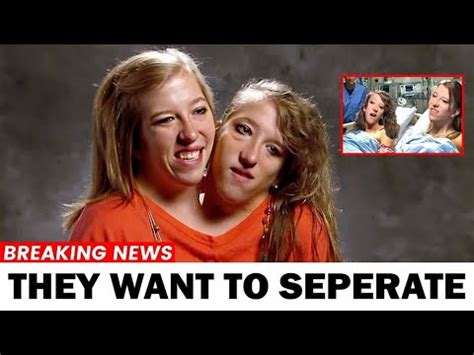 Abby And Brittany Hensel Considering Separation Youtube