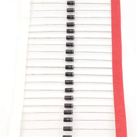 Mcigicm 100pcs Rectifier Diode 1a 400v Do 41 1n400 Vicedeal