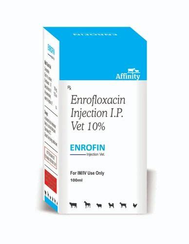 Enrofloxacin Injection I P Redinex Life Sciences Pvt Ltd Packaging Size 100ml At Rs 90 In