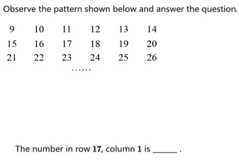 Observe The Pattern Shown Below And Answer StudyX