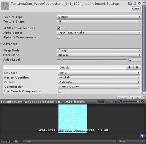 Textures Turning Blue When Not Using Mipmaps Unity Engine Unity Discussions