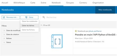 Gestion Des Cr Dits D Une Organisation Et Planification De T Che Avec L Api Python D Arcgis