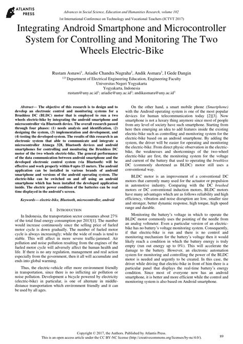 Pdf Integrating Android Smartphone And Microcontroller System For Controlling And Monitoring