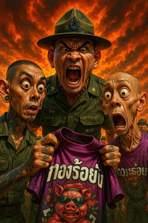 ผาฮอมการ์ตูน ไอ้ดีดมาเยี่ยมพี่ชายที่กองร้อย Facebook