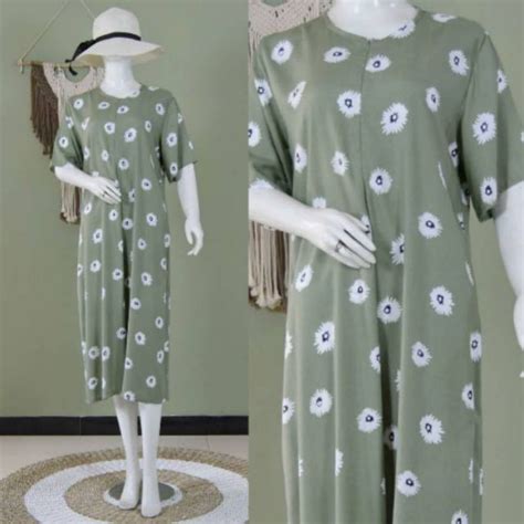Jual Pola Produksi Daster Busui 066 Pola Baju Homedress Sewing Pattern Shopee Indonesia