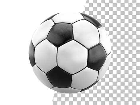 футбольный мяч изолирован Премиум Ai сгенерированный Psd