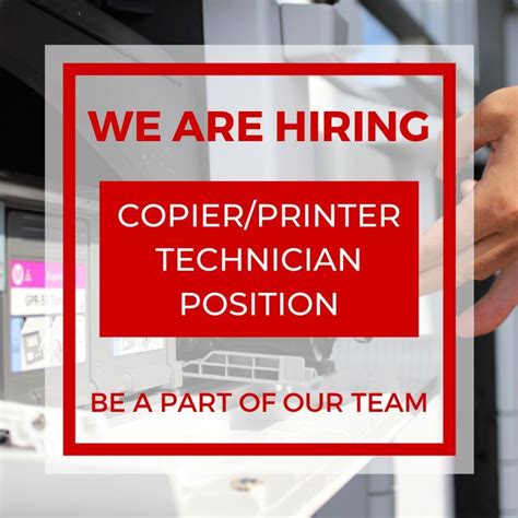 Courtney Matthews On Linkedin Cdw•g Is Hiring Onsite Printer Technicians For Smit Ngen Contract