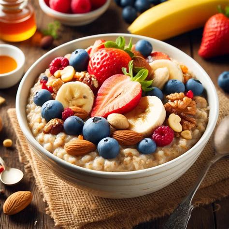 Avena Con Frutas Frescas Y Nueces Recetas Deliciosas Y Faciles