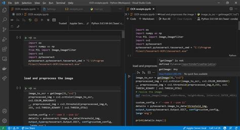 Mohamed Benzarti On Linkedin Python Jupyternotebook Datascience Vscode Copilot