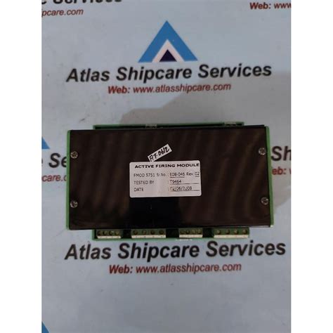 inductotherm fmod 5751 active firing module atlas shipcare services
