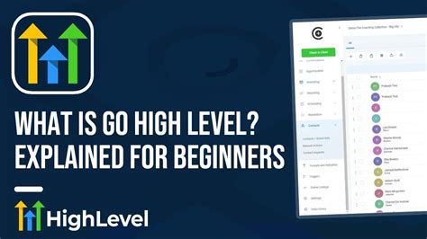 What Is Go High Level Explained For Beginners Youtube