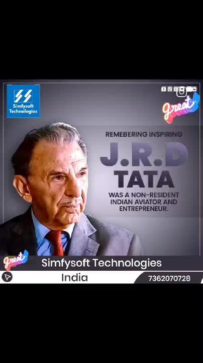 Simfysoft Technologies On Linkedin Jrdtata Ratantata