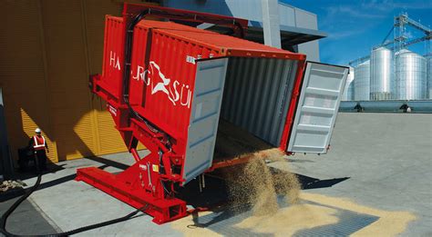 New Container Loading And Unloading Technology For Dry Bulk Materials