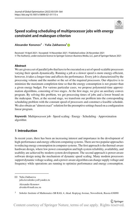 Speed Scaling Scheduling Of Multiprocessor Jobs With Energy Constraint And Makespan Criterion