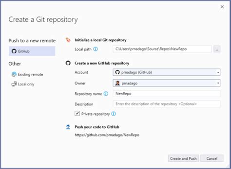 Visual Studio E GitHub