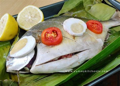 Authentic Baked Pompano Recipe With Filipino Flavors