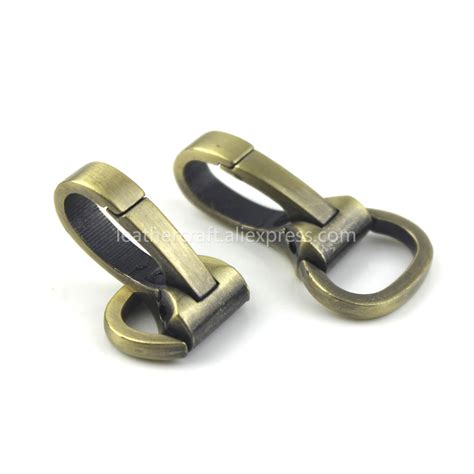 Металлическая защелка крючок Триггер карабин застежка зажим Пружинные ворота для кожаного
