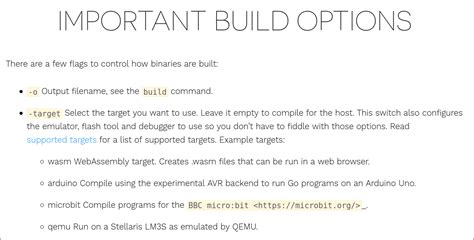 The Documentation Is Hard To Read · Issue 162 · Tinygo Orgtinygo Site · Github