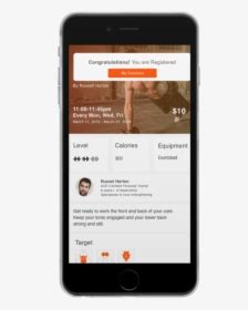Iphone Plus Mockup In Vertical Position Over A Transparent Backing Store Ios Hd Png