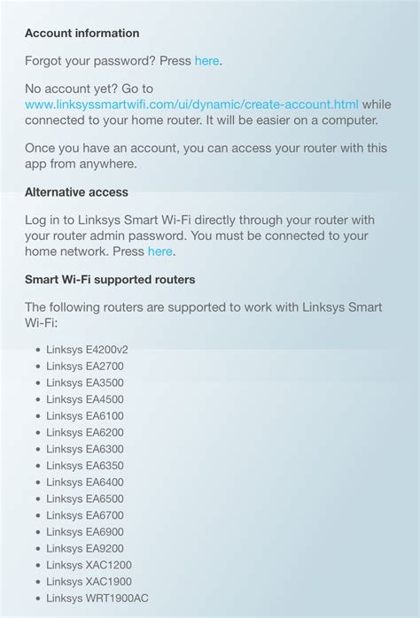 Linksys™ Smart Wi Fi