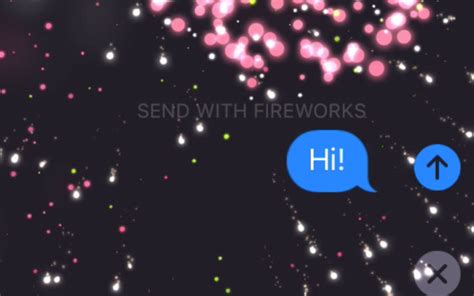 Why Are There Fireworks In The Messages App On My IPhone