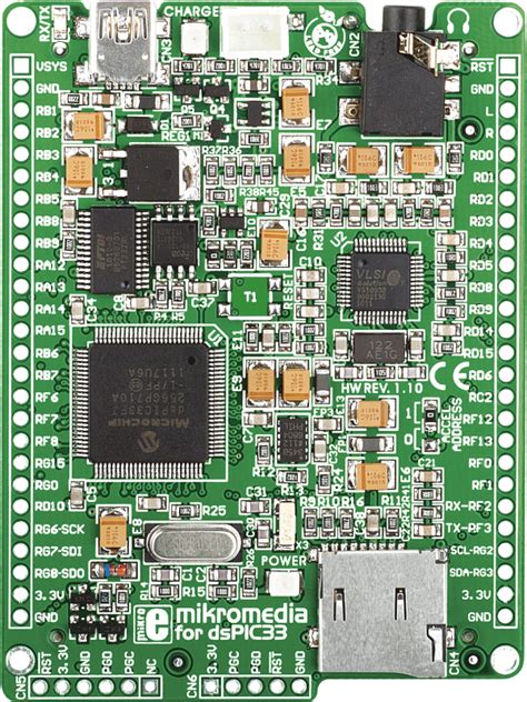 mikroelektronika mikroe 606 electronic development board 16 bit mcu