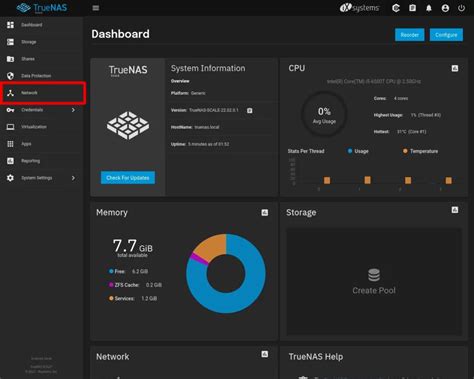 TrueNAS Scale Basic Network Configuration Tech Addressed