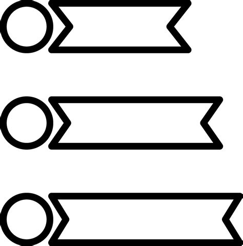 Three Options Rectangle Arrow Message Icon In Line Art 24923083 Vector Art At Vecteezy