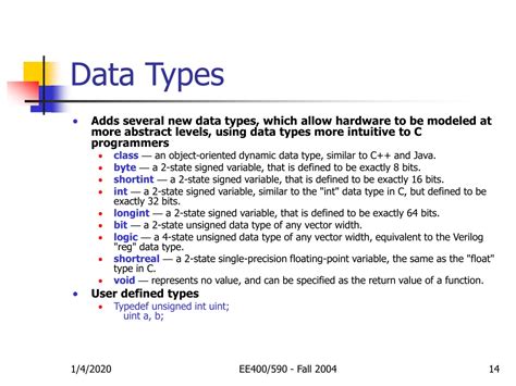 Ppt Systemverilog Enhancements Overview Powerpoint Presentation Free