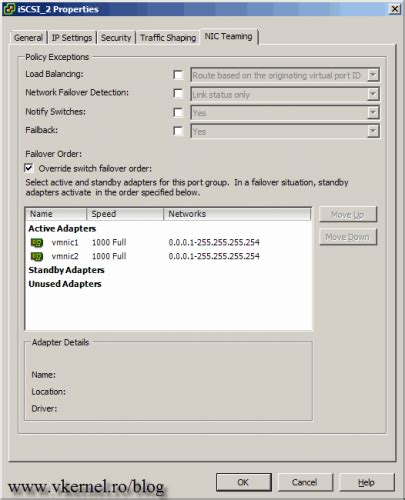 Configuring Iscsi Multipathing Mpio In Vmware Vsphere 5 Adrian