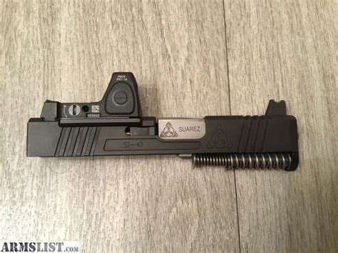 ARMSLIST For Sale Glock 43 43X Fully Assembled Slide With Trijicon RMR Cut RMR NOT INCLUDED