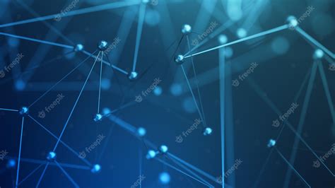 Premium Photo Abstract 3d Rendering Of Structure With Spheres