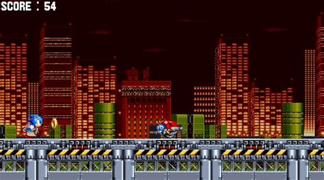 Code A Sonic Infinite Runner Game In Javascript