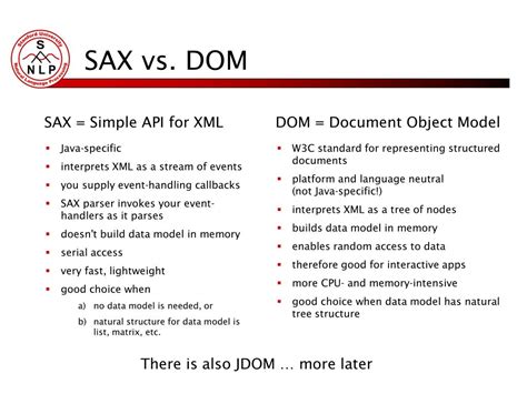 Ppt The Joy Of Sax And Dom And Jdom Powerpoint Presentation Free