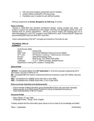 Ramesh Resume Iiith PDF
