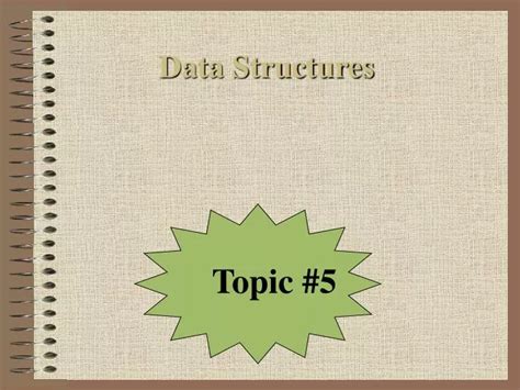 PPT Data Structures PowerPoint Presentation Free Download ID