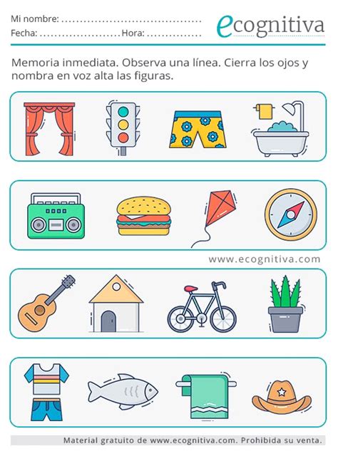 Ejercicios De Estimulacion Cognitiva Mayores Image To U